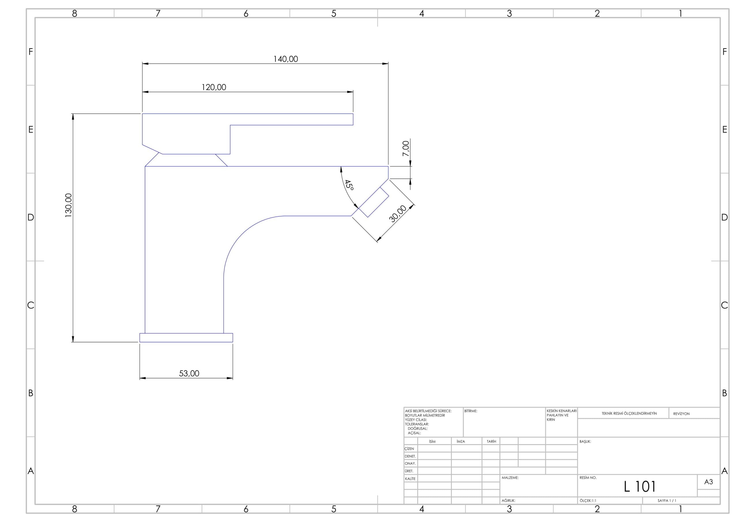 LİNA SERİSİ L-101 – Haksu Armatür